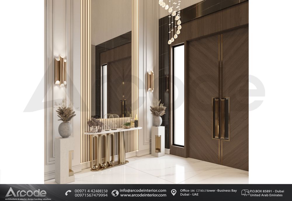 Arcode Interior > Gallery > Entrance > MODERN ENTRANCE AREA